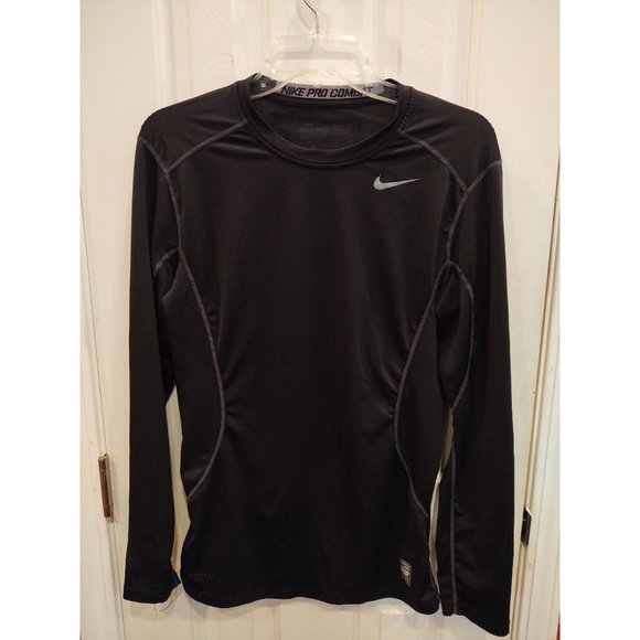 Nike Pro Combat | Shirts | Nike Pro Combat Dri Fit S Mens Shirt Black ...
